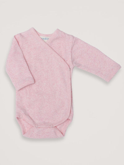 Serendipity Organics Newborn Solid Wrap Onesie – Pinwheels Nantucket